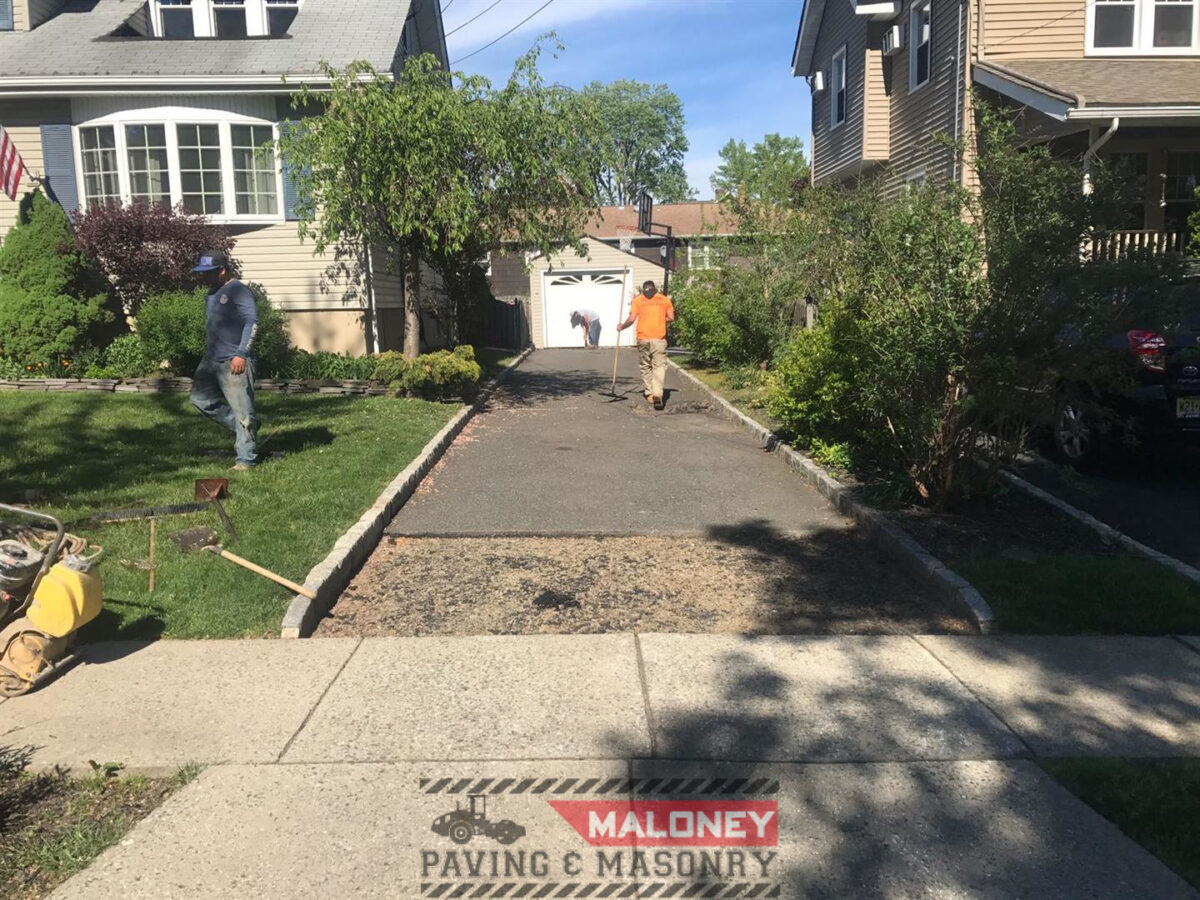 Asphalt Overlay in Board Street, Cranford. NJ - Maloney's Paving and ...