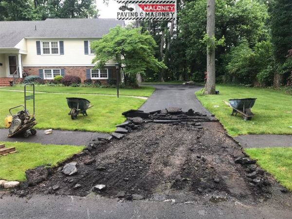 Asphalt Paving Completed in Knollwood Ter, Westfield - Maloney's Paving ...