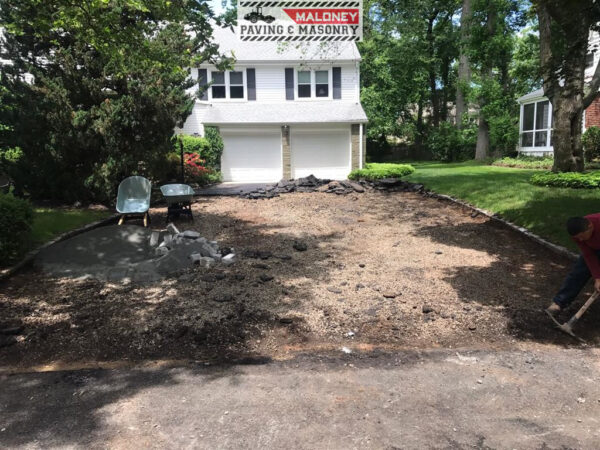 Asphalt Driveway Installation in Nancy Way, Westfield. NJ - Maloney's ...